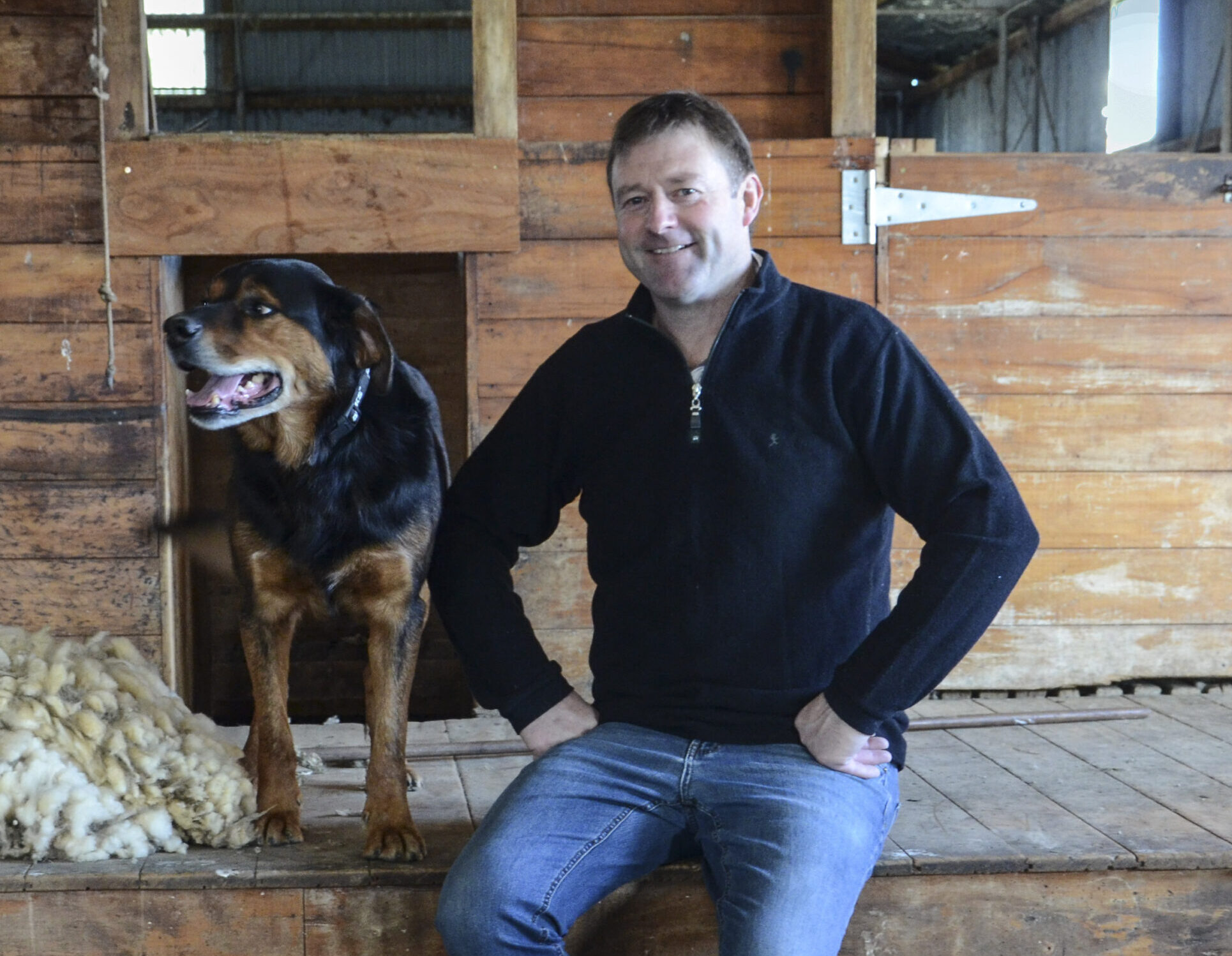 Mark Patterson’s tenacity weaves a better deal for wool