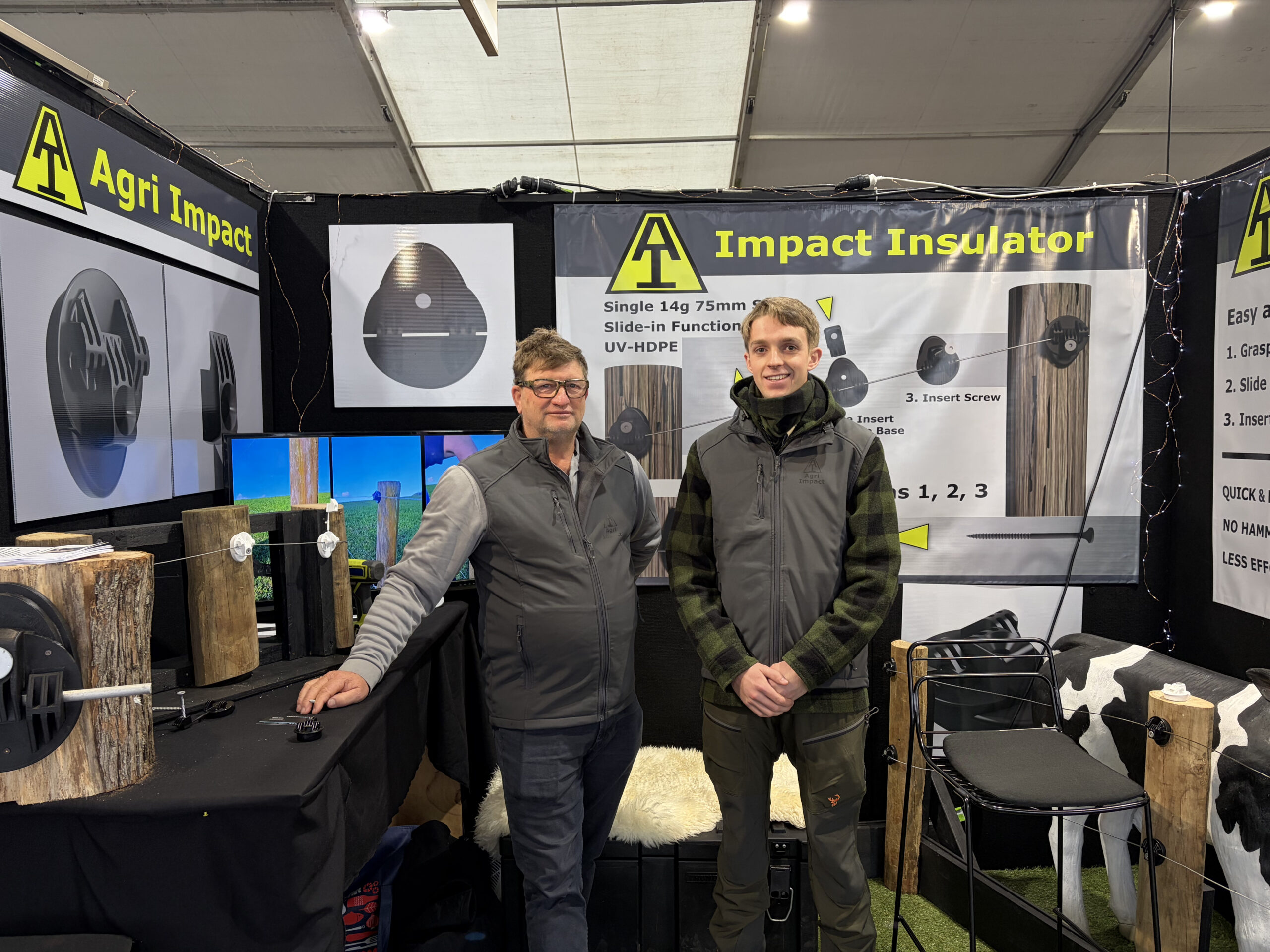 Waikato farmer reinvents the humble fence insulator
